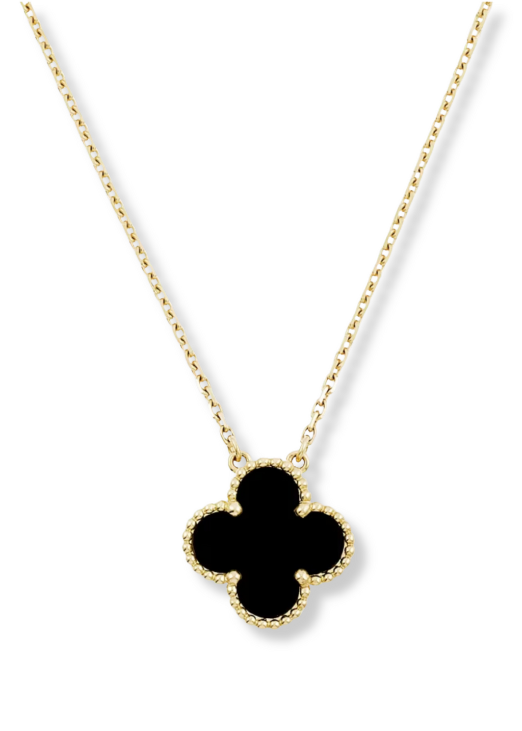 Trebol collar negro – RAREZA FUN JEWELRY